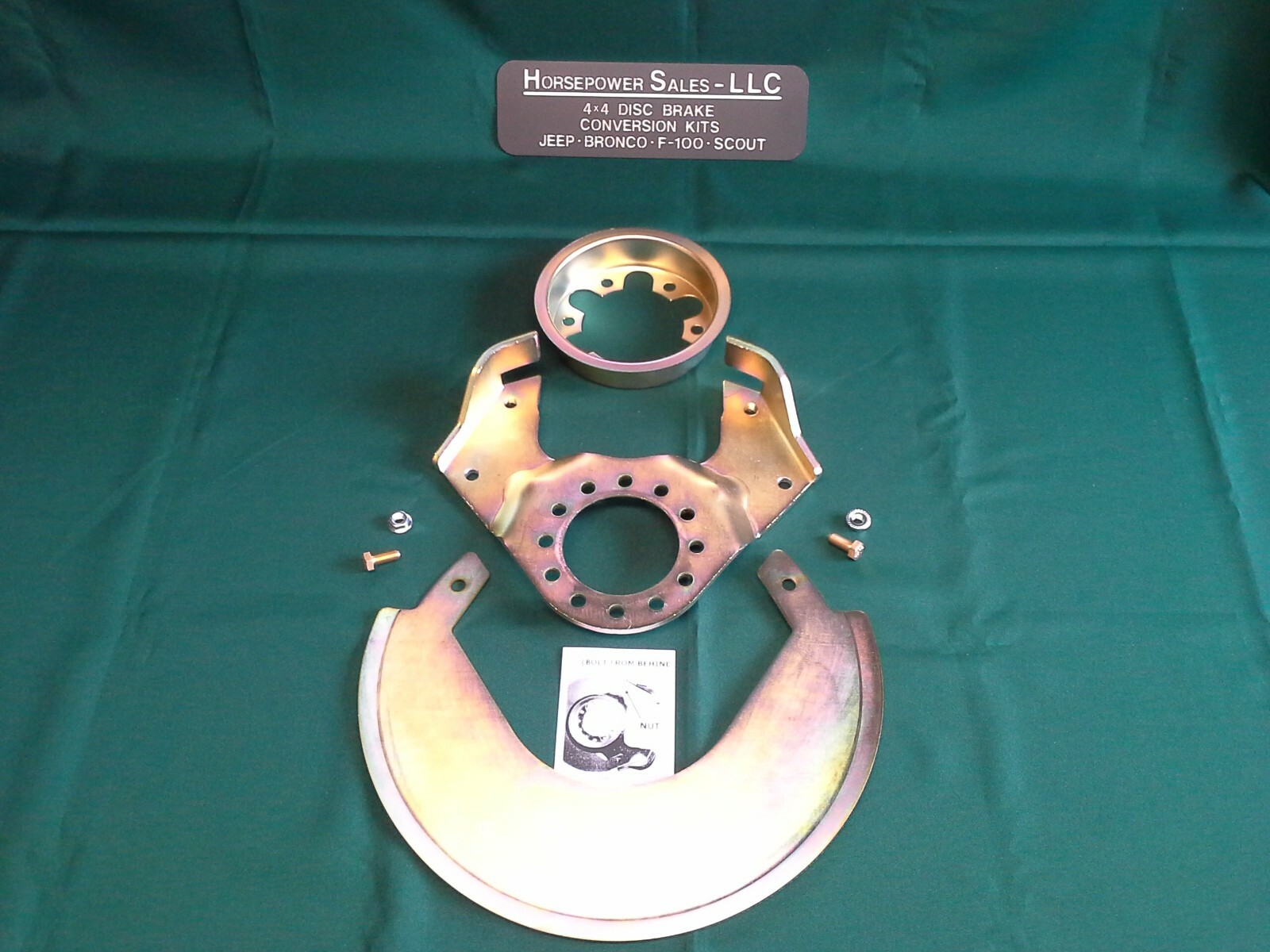 Chevy/GM 4WD Dana 44+10 Bolt Disc Brake Caliper Mounting Bracket w/Full ...