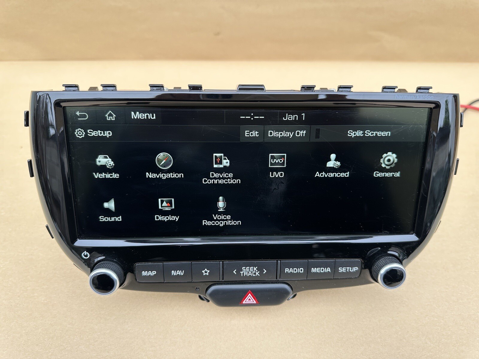 2020-2021 KIA SOUL OEM GSP NAVIGATION INFOTAINMENT HEAD UNIT 96560 ...