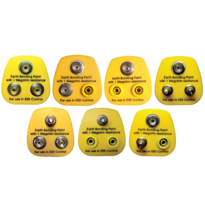 Elimistat ESD Anti-Static Earth Bonding Plugs (UK or EU) - Multiple ...