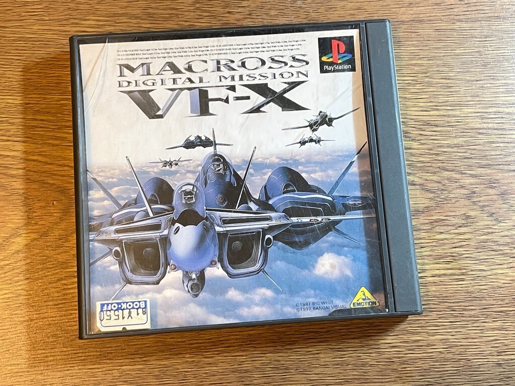 SONY PLAYSTATION PS JAPAN MACROSS DIGITAL MISSION VF-X | eBay