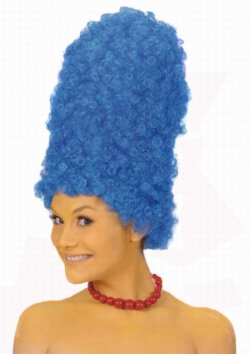 Cartoon Blue for Marge Simpson Wig for Fancy Dress Costumes Outfits ...