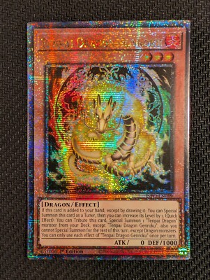 Yu-Gi-Oh! Tenpai Dragon Genroku Quarter Century Secret Rare INFO-EN019 ...
