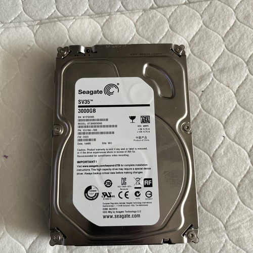 1 SV35 3TB 7200RPM SATA 6GB/S 3.5” HDD ST3000VX000 | eBay