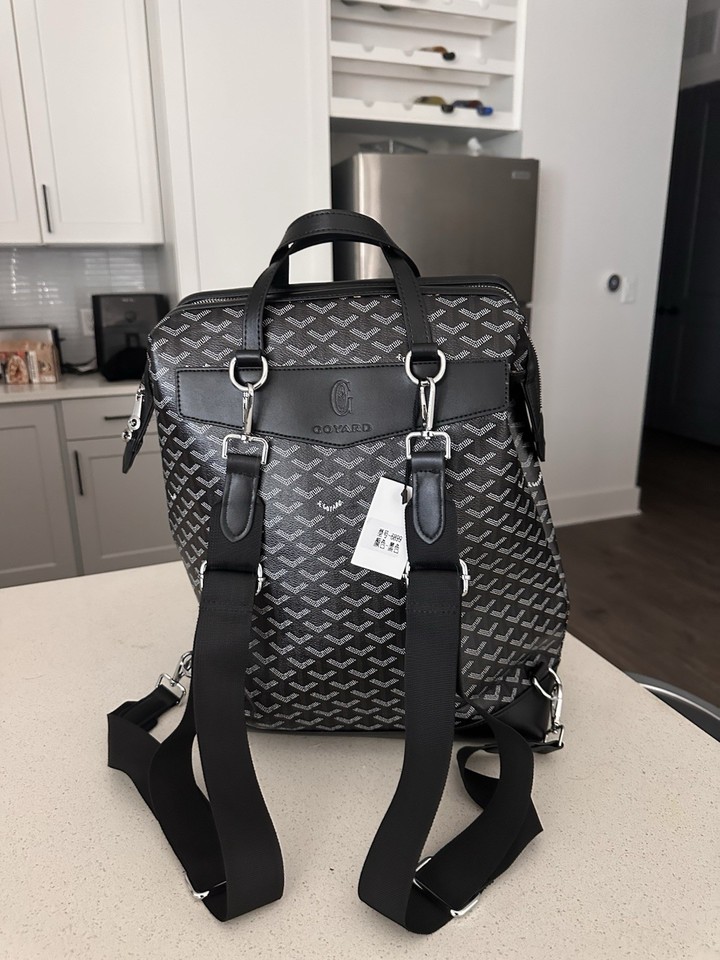 Brand New Goyard Black Goyard Cisalpin Backpack READY TO SHIP📩📩 | eBay