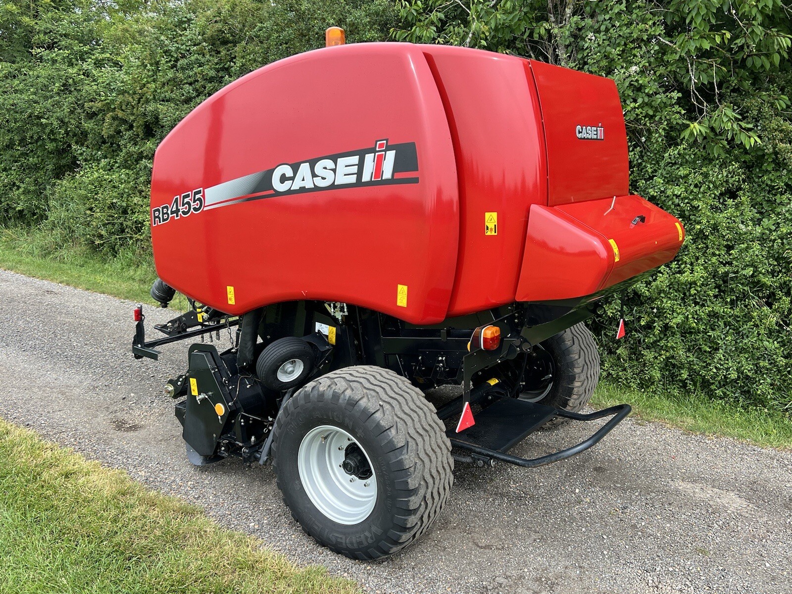 CASE RB455 ROUND BALER FOR TRACTOR HAY/ STRAW BAILER VGC PLUS VAT | eBay