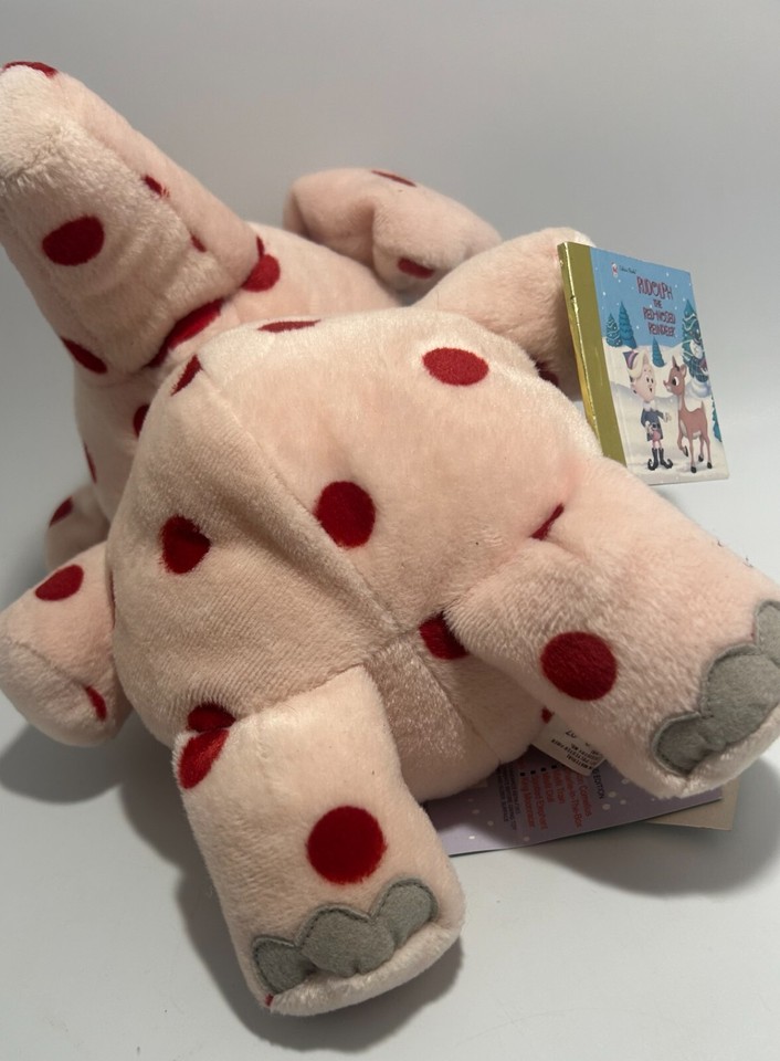 12” SPOTTED ELEPHANT 1998 CVS Rudolph the Red Nosed Reindeer STUFFINS w ...