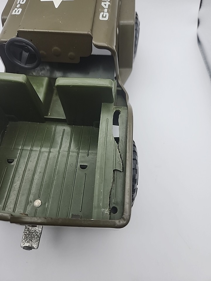 VINTAGE TONKA G452-8 Army Military truck Jeep, pressed steel Toy ...