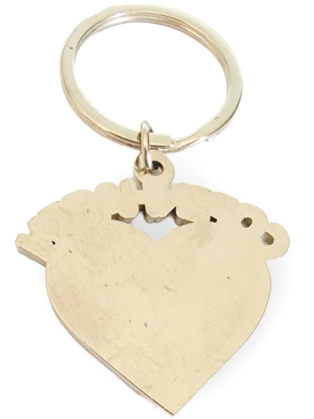 Copenhagen Denmark Keychain Heart Shaped Country Flag Souvenir Metal ...