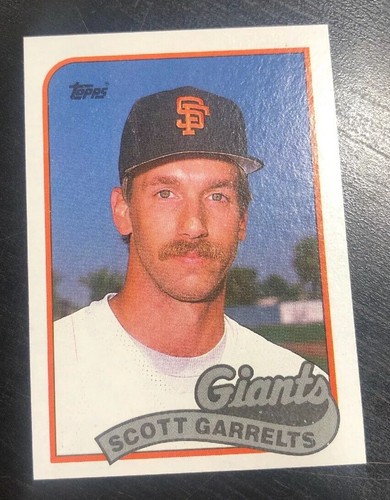 1989 Topps Scott Garrelts San Francisco Giants # 703 | eBay