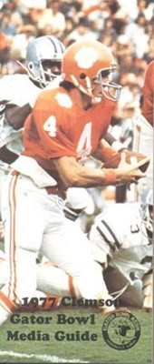1977 CLEMSON TIGERS GATOR BOWL MEDIA GUIDE (STEVE FULLER CVR | eBay