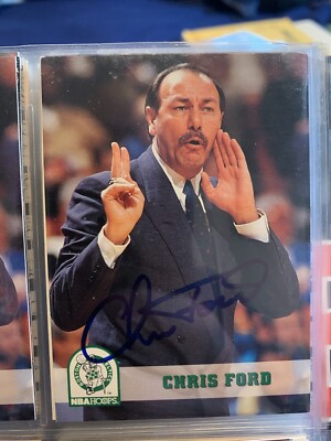 Chris Ford autographed basketball card | eBay