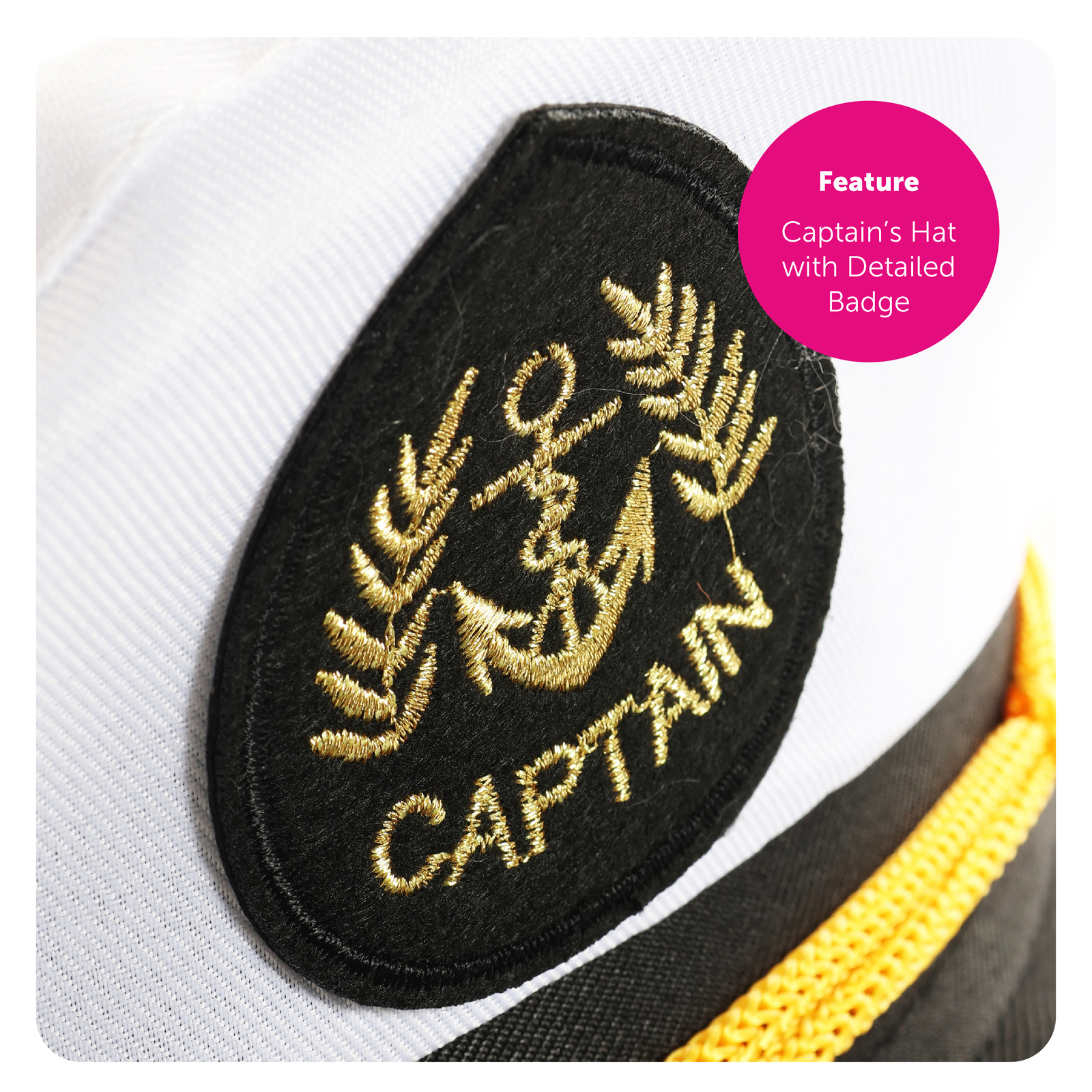 UNCLE ALBERT FANCY DRESS SAILOR CAPTAIN COSTUME SET HAT PIPE BEARD ...