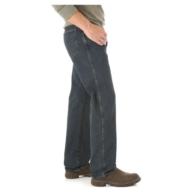 Men's Jeans Rustler by Wrangler Relaxed Fit All Sizes 100% Cotton New ...