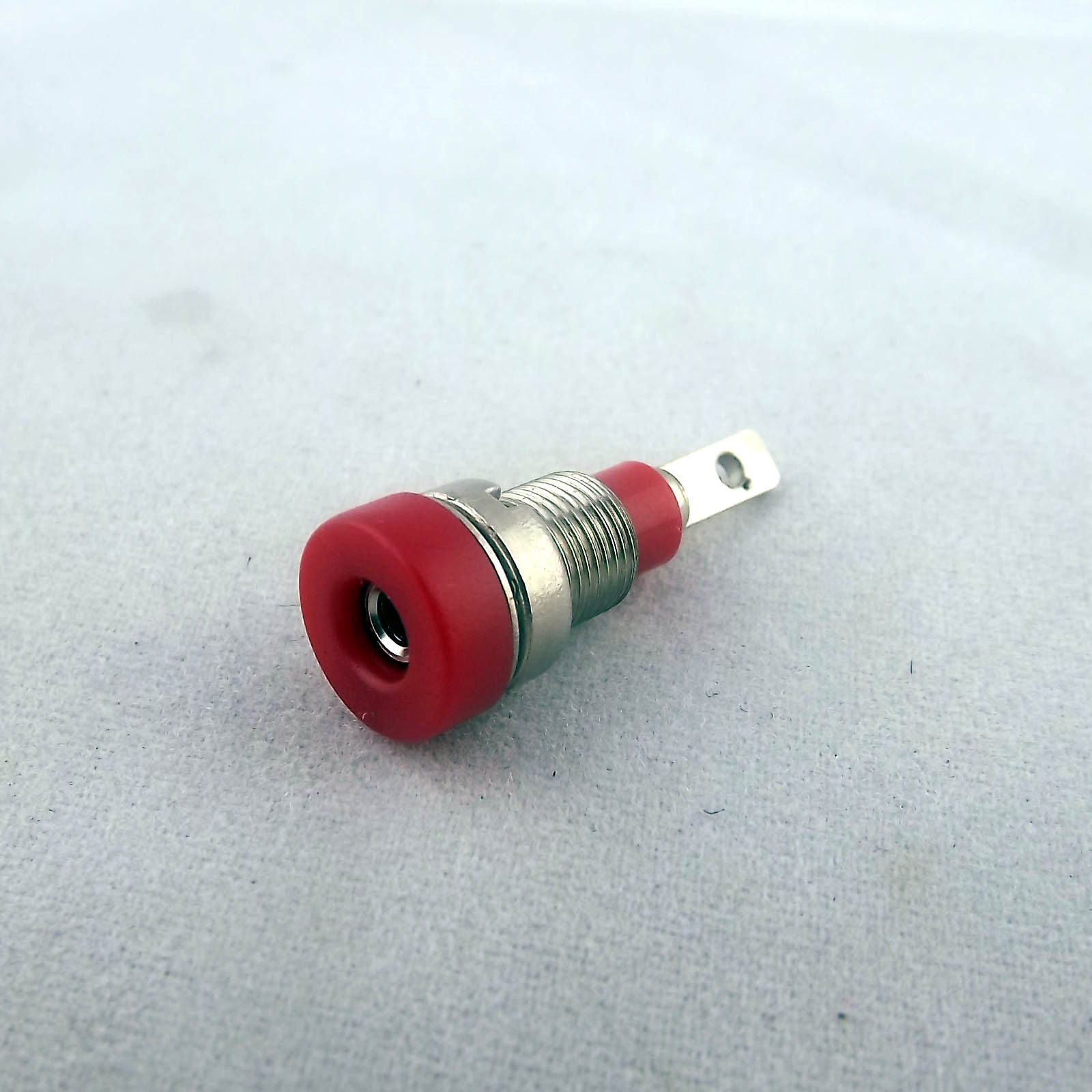 Red Multimeter Instrument 2mm Binding Post Banana Socket Panel Mount ...