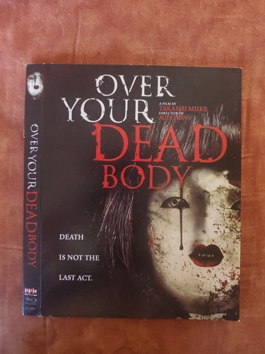 Over Your Dead Body Bluray Scream Factory SLIPCOVER ONLY NO DISC OR ...
