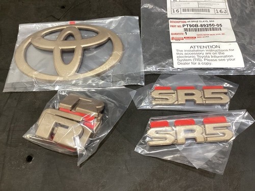 Genuine Toyota 2025 + 4Runner Overlay Set Bronze SR5 | eBay