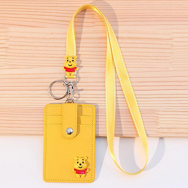 3D Cartoon Leather ID Opal Myki Metro Debit Card Holder Lanyard chain ...