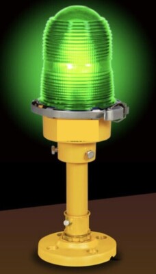 New Desk Lamp Airport Taxiway Runway Light Aviation Table Lamp Green | eBay
