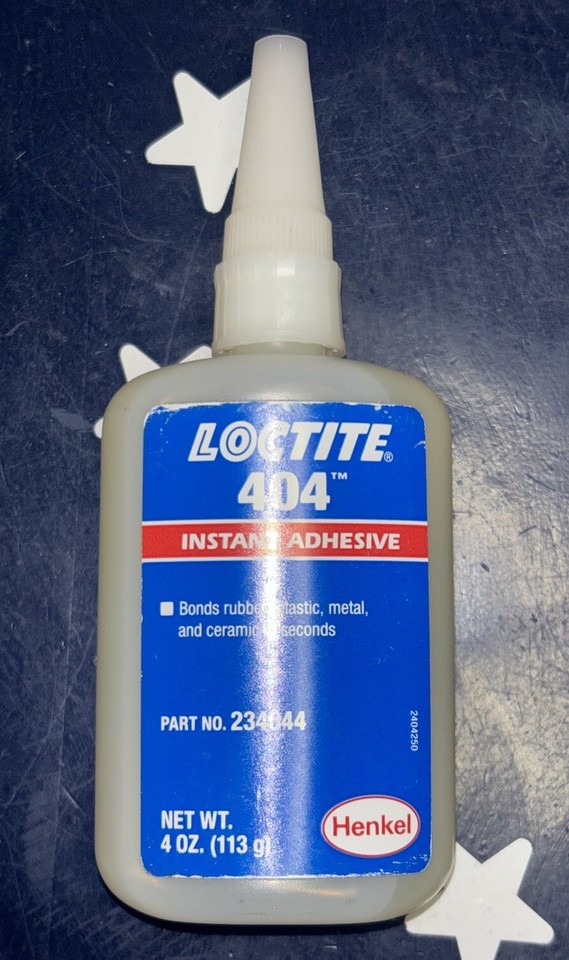 Loctite 404 Quick Set Instant Adhesive 4 OZ (113g) 234044 4OZ. 1xBottle ...