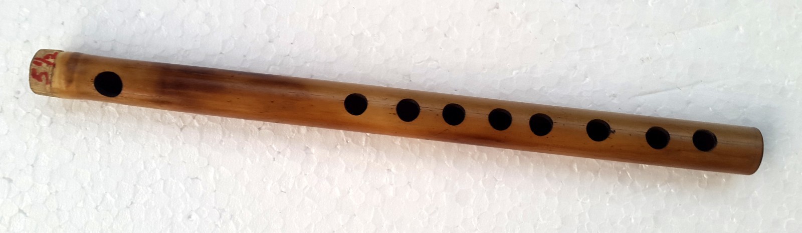 Carnatic Venu Flute G# Sharp 33 cm 8 Holes with velvet Cover & Rexine ...