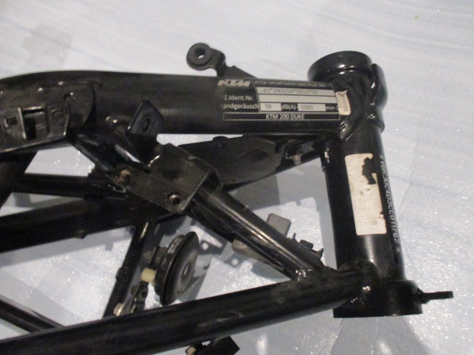 KTM DUKE 200 2012- COMPLETE FRAME | eBay