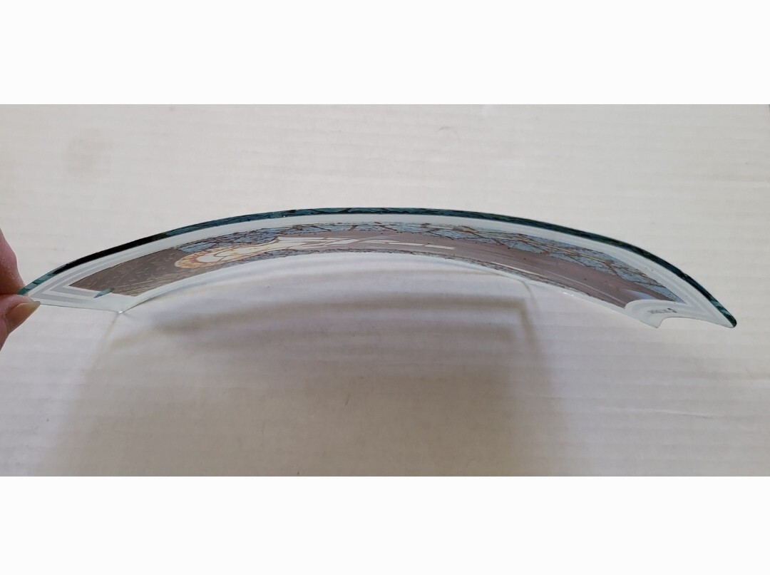 Ok Touch Lamp Replacement Glass Panel Religious Virgin Mary Stained ...