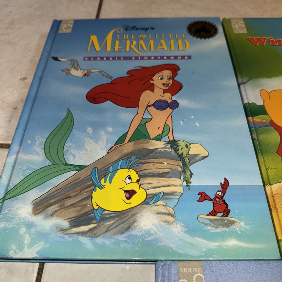Walt Disney Mouse Works Oversize Storybooks Lot Of 5, hercules, lion ...