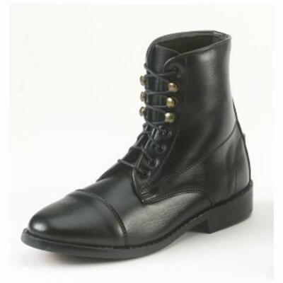 467517 EquiStar Children's All Weather Synthetic Laced Paddock Boot ...