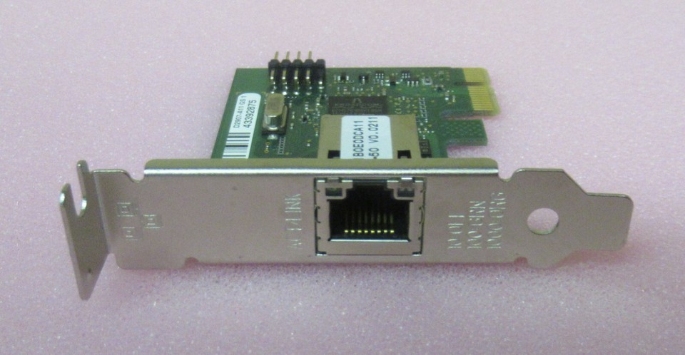 Fujitsu D2907-A11 GS1 Dash LAN Card PCI-Express X1 Ethernet Network ...