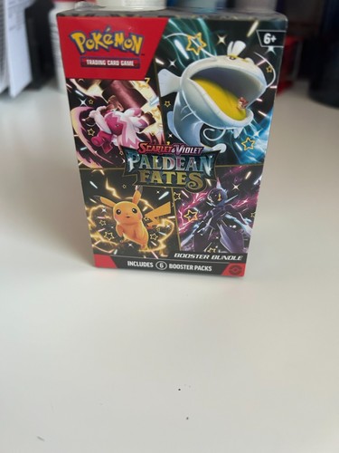 Pokemon Scarlet And Violet Series Paldean Fates Booster Bundle Box ...