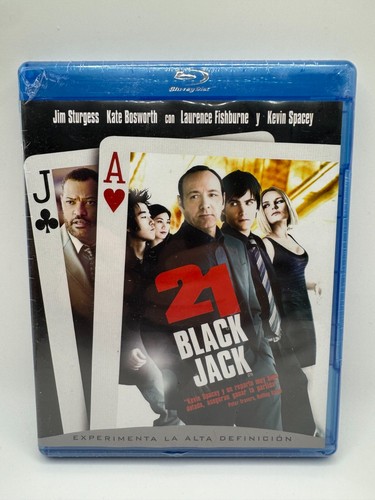 21 BLACK JACK Blu-ray NEW IN PLASTIC (NIP) SPANISH VERSION | eBay