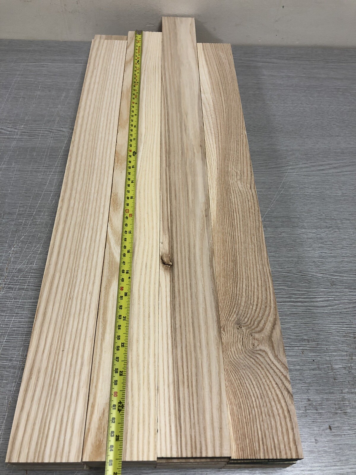 Planned Ash Timber Offcuts - Inlay - 20 pieces @ 58 X 10 X 600 mm Long ...