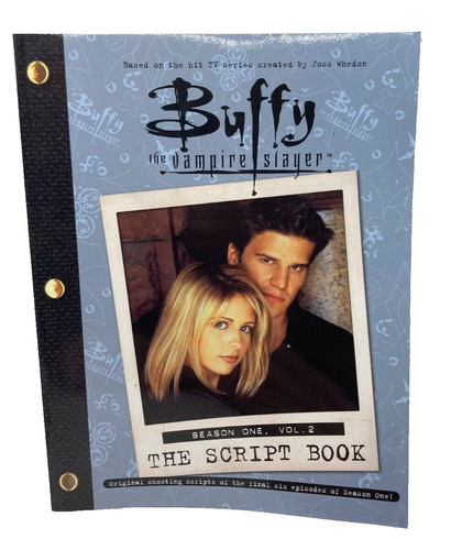 Buffy the Vampire Slayer Script Book Season 1 Volume 2 Original ...