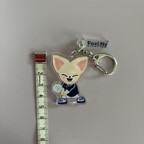 Foxl.Ny Dog Character Keychain With Volleyball Approx. 5Cm | eBay