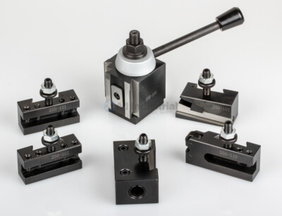 AXA Piston Tool Post Set CNC High Precision Quick Change Lathe Holder ...