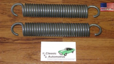 MADE IN USA Steel Hood Hinge Springs 2pc Set Camaro Chevelle Nova ...
