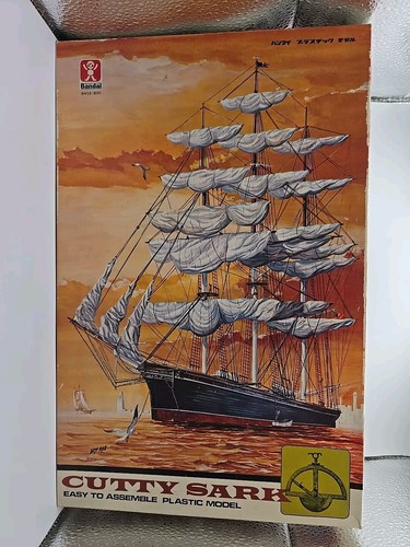 Rare Vintage Bandai Cutty Sark Model Kit - Brand New In Open Box 1:92 ...