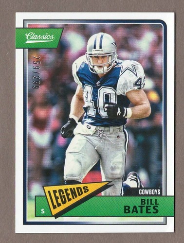 2018 Panini Classics - Legends Red Back #168 Bill Bates /299 for sale ...