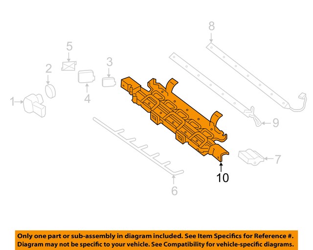 MERCEDES OEM 16-18 GLC300 Rear Bumper-Mount Bracket 2538852101 | eBay