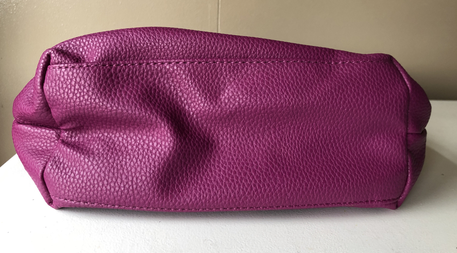 THIRTY-ONE Jewel City Fuchsia Purple Pebble Tote Purse 31 Hand Bag ...