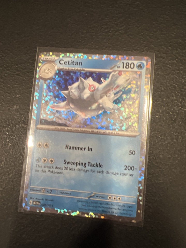 McDonalds 2023 Pokémon Card Cetitan Holo 005/015 NM | eBay