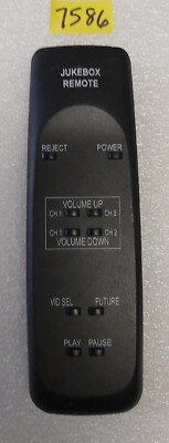 GENERIC Jukebox Remote Control #7586 - New/Old Stock | eBay