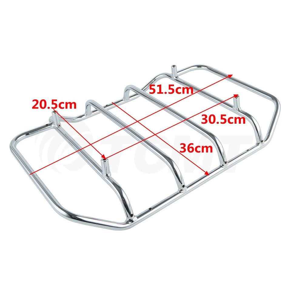 Razor Trunk Mount Rack Plate Fit For Harley Touring Electra Street ...