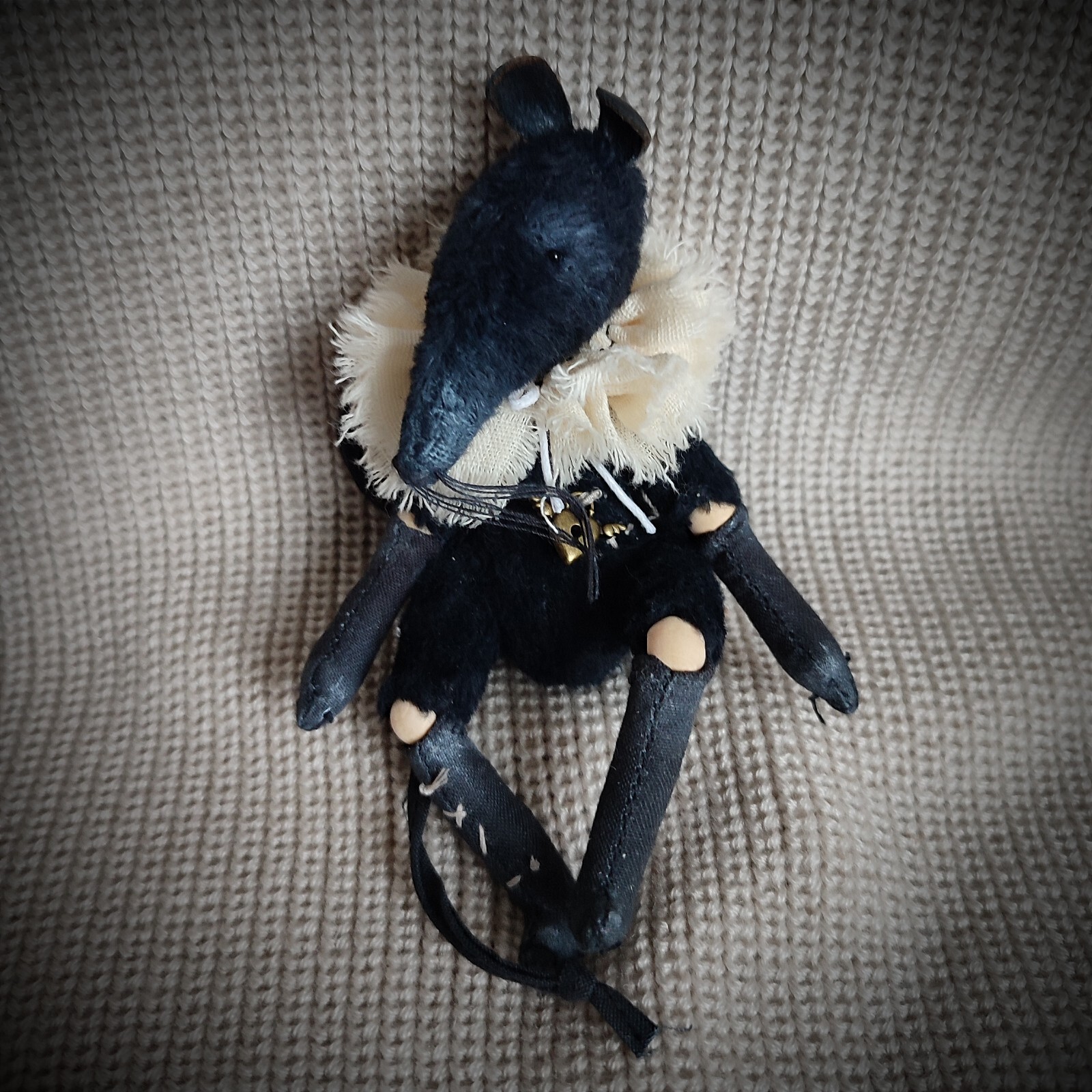 Creepy rat. Collectible creepy doll rat. Gothic rat figurine. | eBay