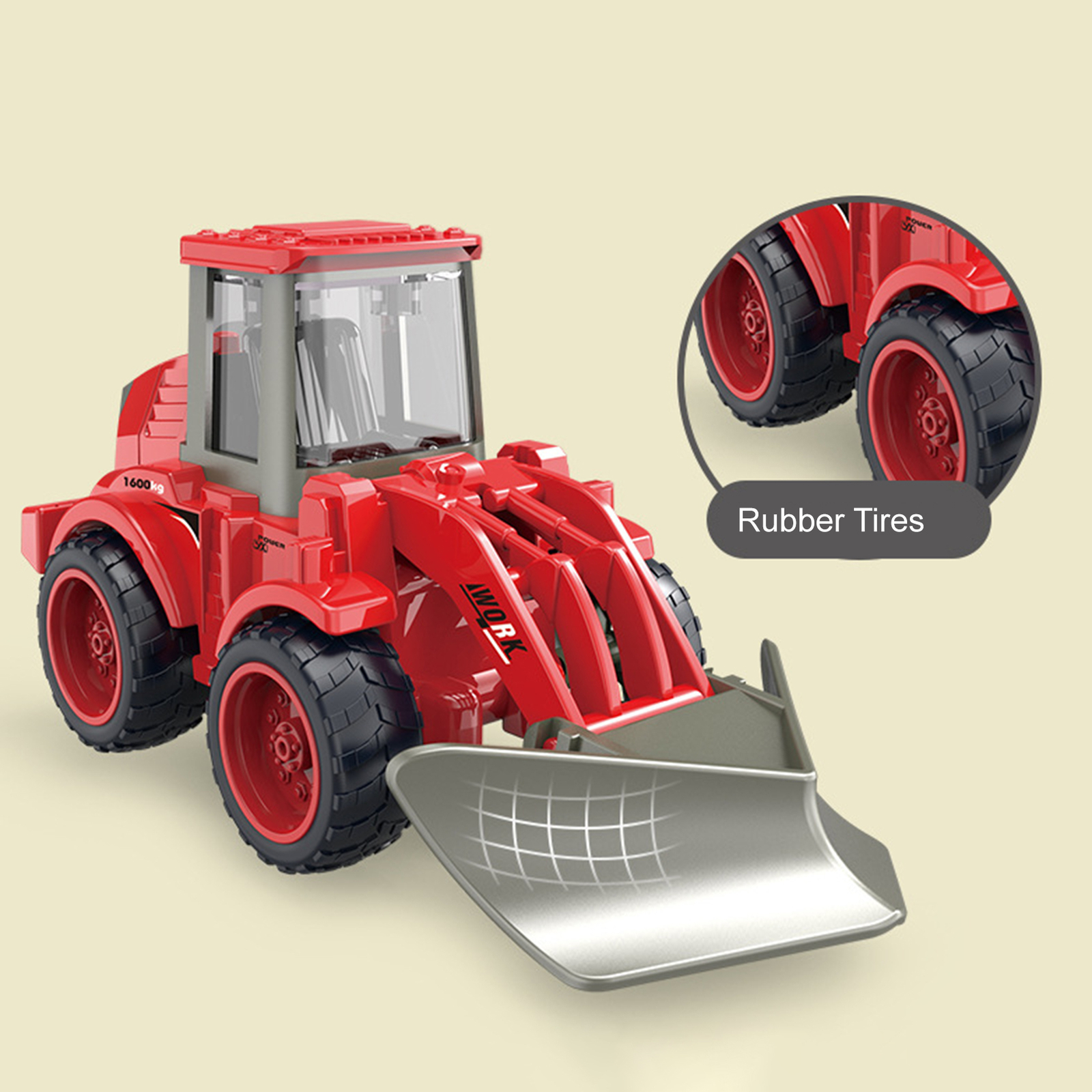 Inertia Toy Car Excavator Entertainment Mini Engineering Truck Inertia ...