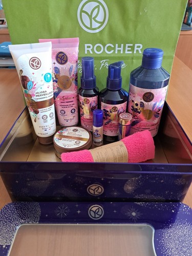 Yves Rocher Set Regalo Nr. 9 Pezzi + Porta Oggetti Alla Fragranza ...