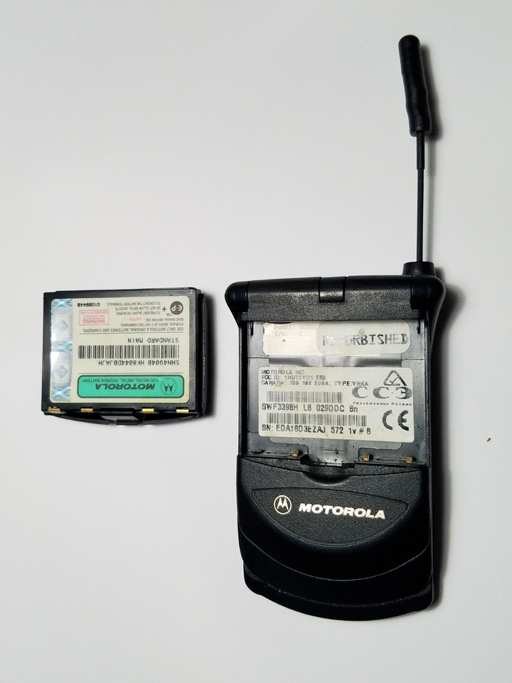 Rare Collectors Motorola Startac 80231 Analog Flip Cell Star Tac Phone ...