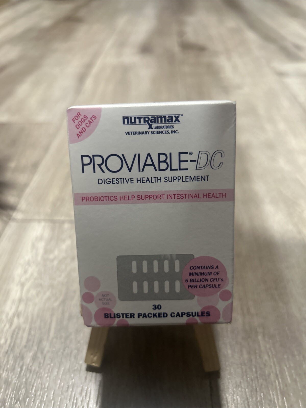 Proviable DC 30 Capsules for Cats & Dogs Digestive Supplement Exp 07/ ...