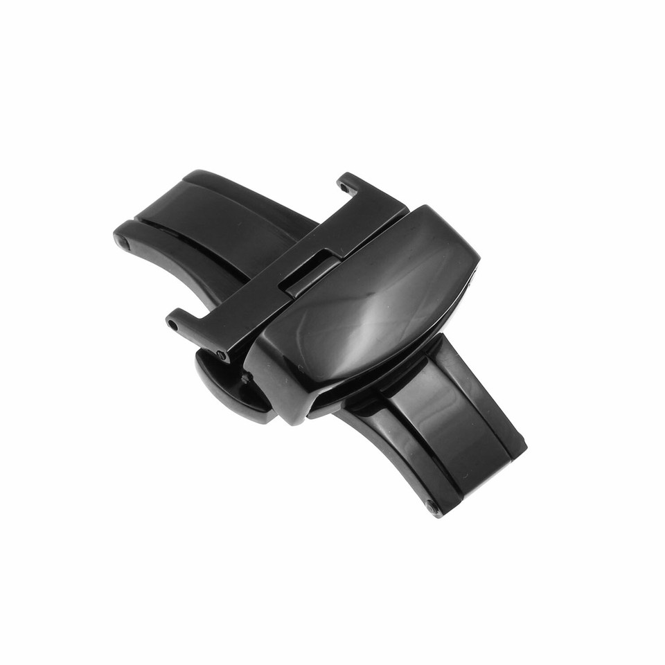 StrapsCo Butterfly Deployant Deployment Clasp Watch Band Strap Buckle ...