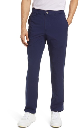 Bonobos Men Slim fit Golf Pants Pants 34 / 30 Blue Solid | eBay